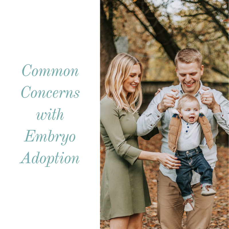 Common Concerns with Embryo Adoption